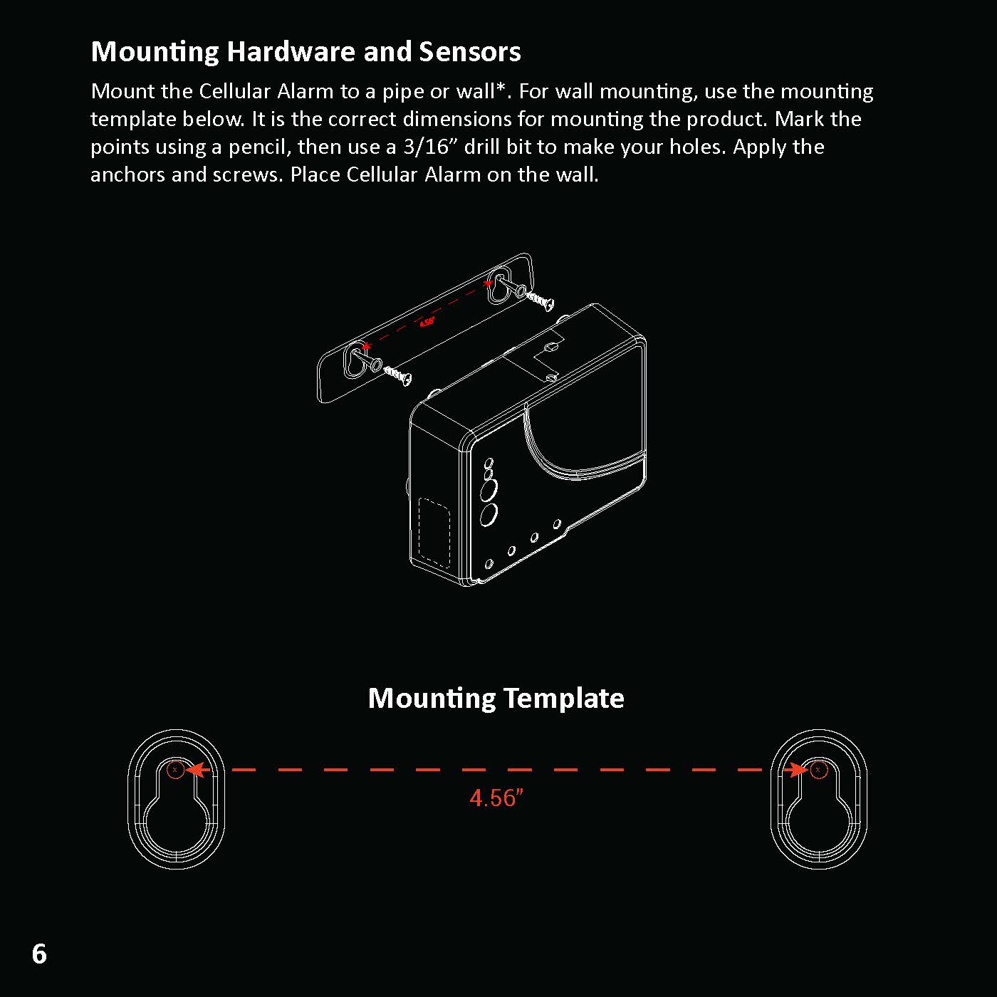 Mounting Diagram | PumpAlarm